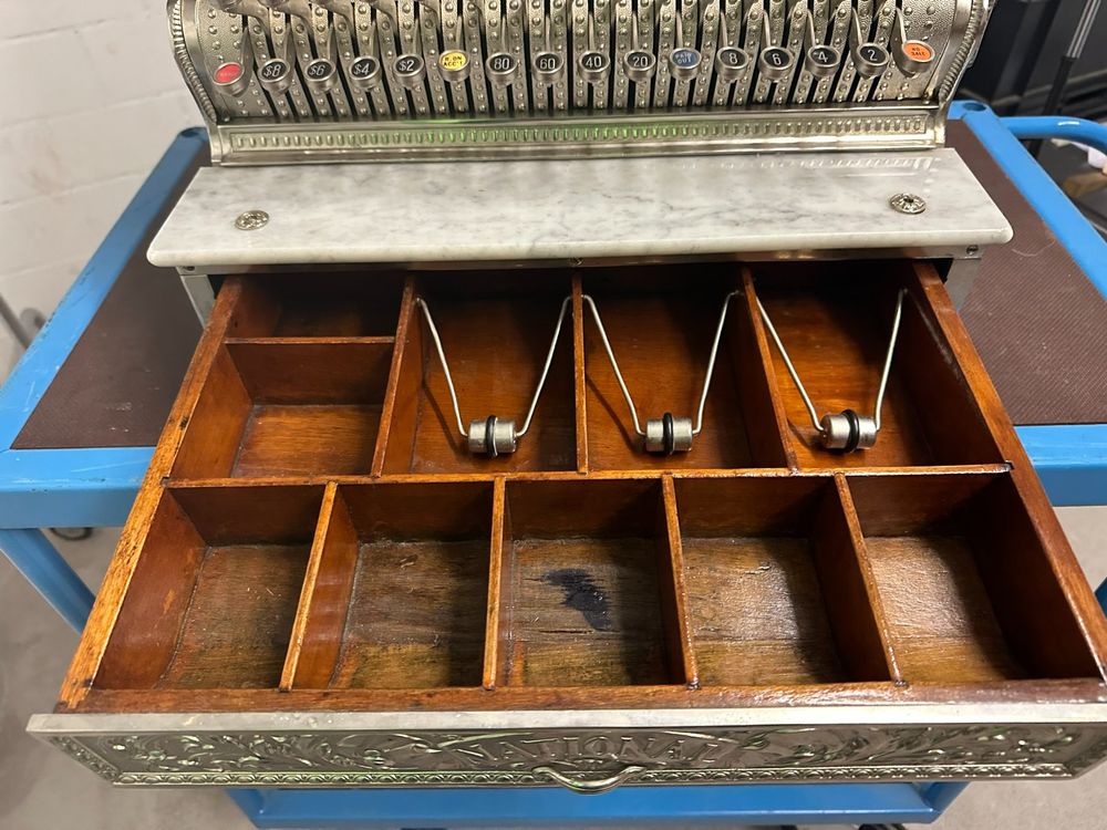 NCR National Kasse Modell 35, 1901, vernickelt (Gebraucht) in ...