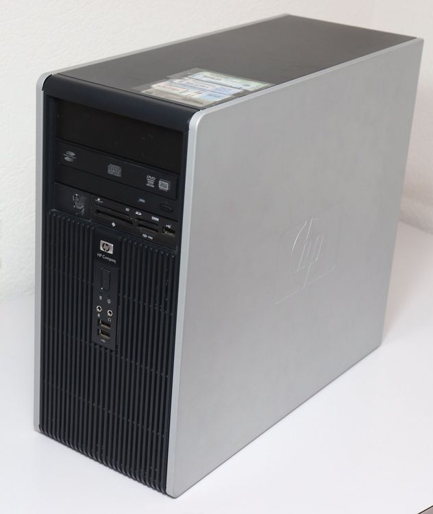 HP Compaq DC5800 Core2Duo, 500GB HDD, Windows XP 32Bit (Gebraucht) in ...