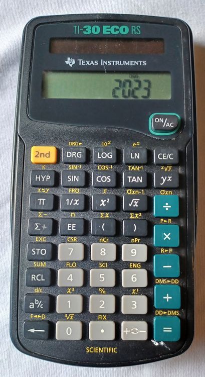 Texas Instruments Taschenrechner TI-30 ECO RS | Kaufen auf Ricardo