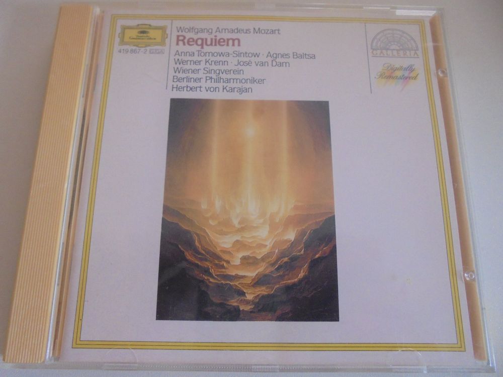 MOZART " Requiem " Berner Philarmoniker, Herbert Von Karajan | Kaufen auf Ricardo
