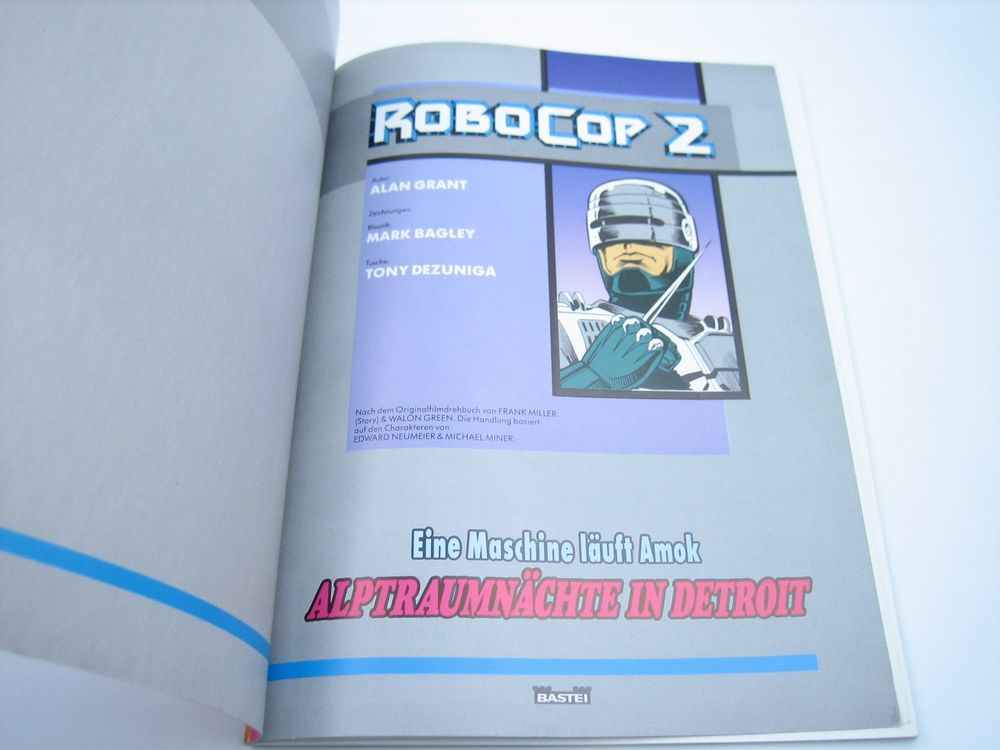 Robocop 2 eine Maschine läuft Amok Comic-Buch 1991 | Kaufen auf Ricardo