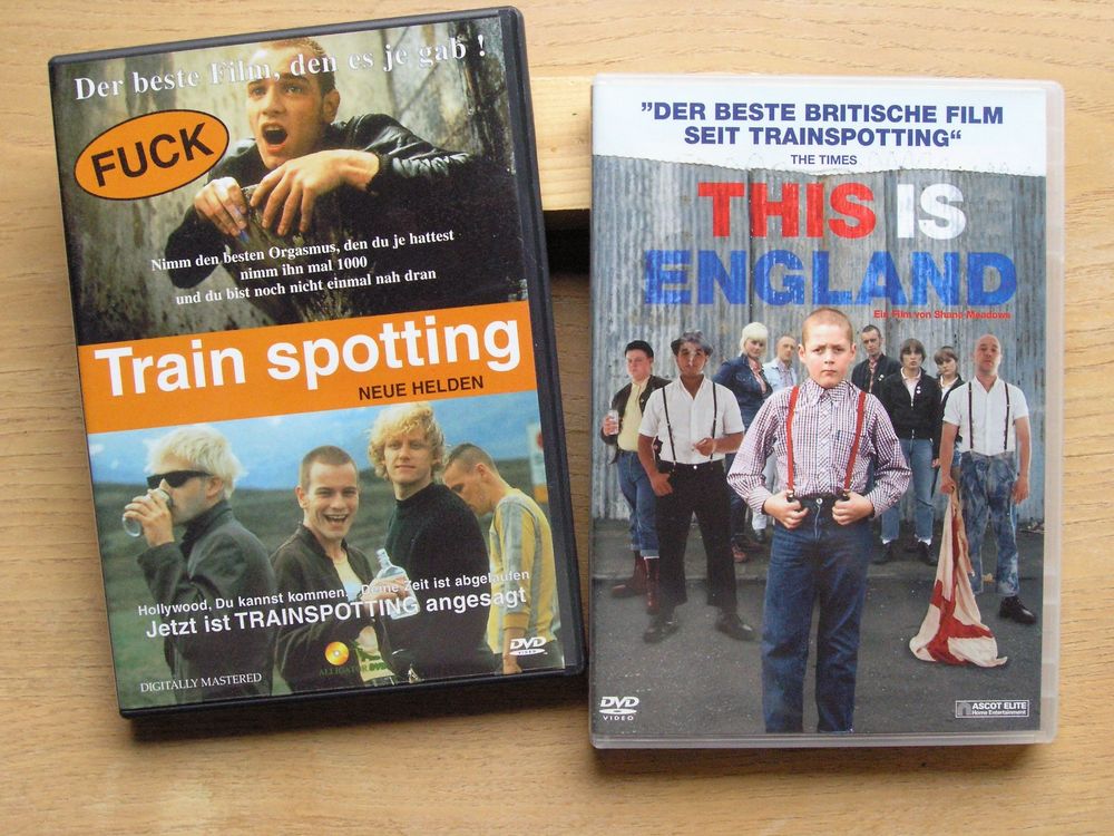 Train spotting & This is England 2 DVD-Set (Gebraucht) in Zuzwil SG für CHF 8.5 – mit Lieferung ...
