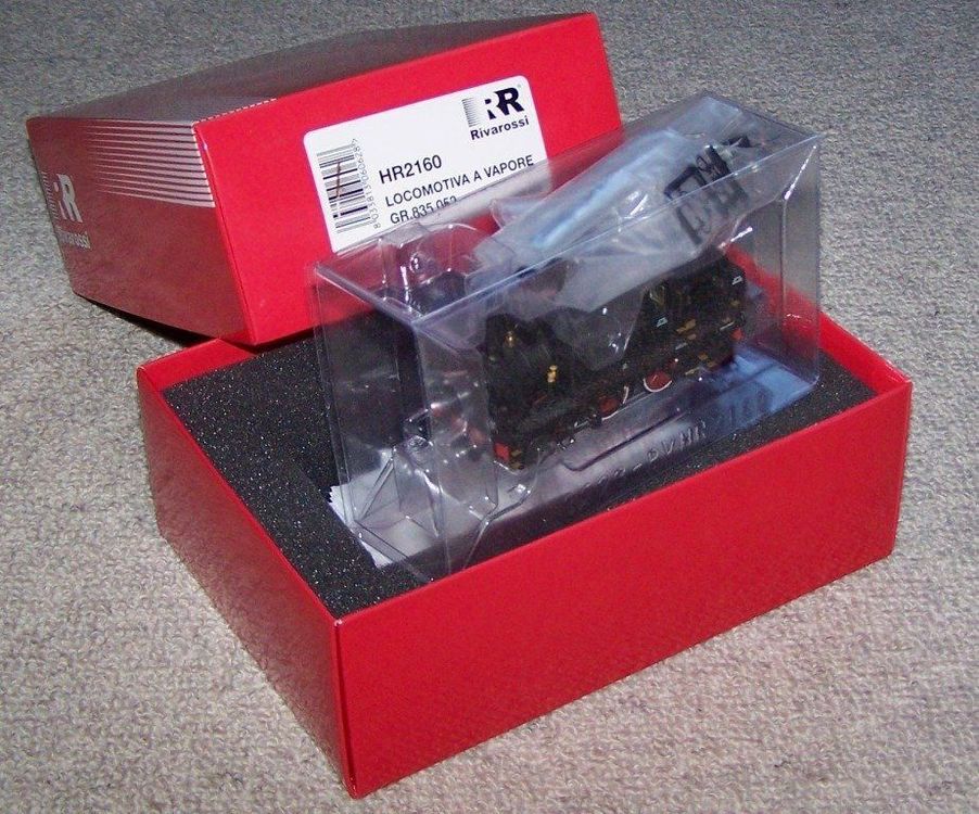 Rivarossi H0 HR 2160: Dampflok FS GR 835 in 1:87, KKK, DC (Neu und originalverpackt) in ...