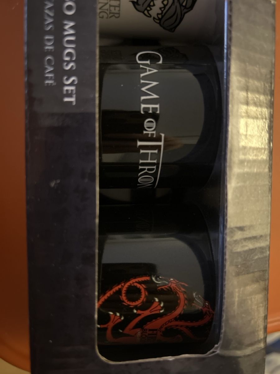 Game of Thrones Espresso Tassen Set, Sammlerstück, Neu! (Neu und ...