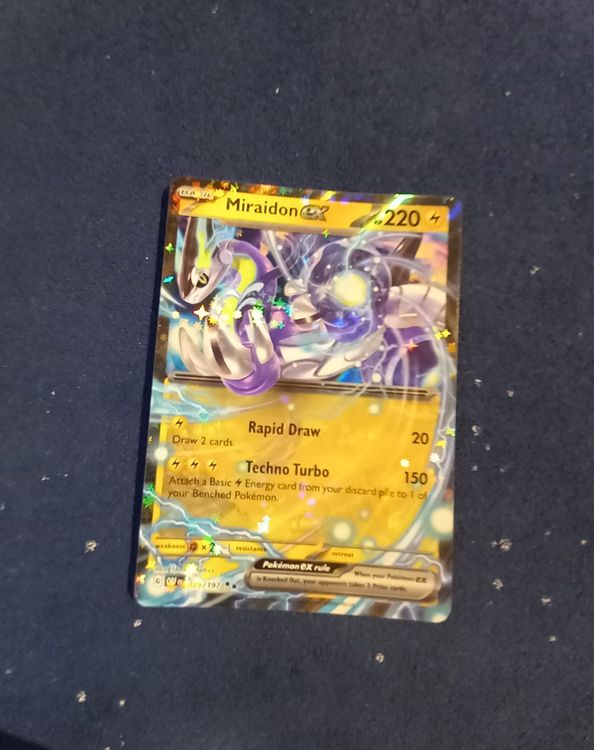 Pokémon Miraidon EX (EN) Obsidian Flames - 079/197 | Kaufen auf Ricardo