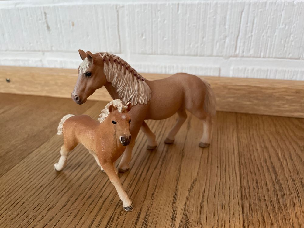 Schleich Pferd mit Fohlen (Gebraucht) in neftenbach für CHF 8 – mit Lieferung auf Ricardo kaufen