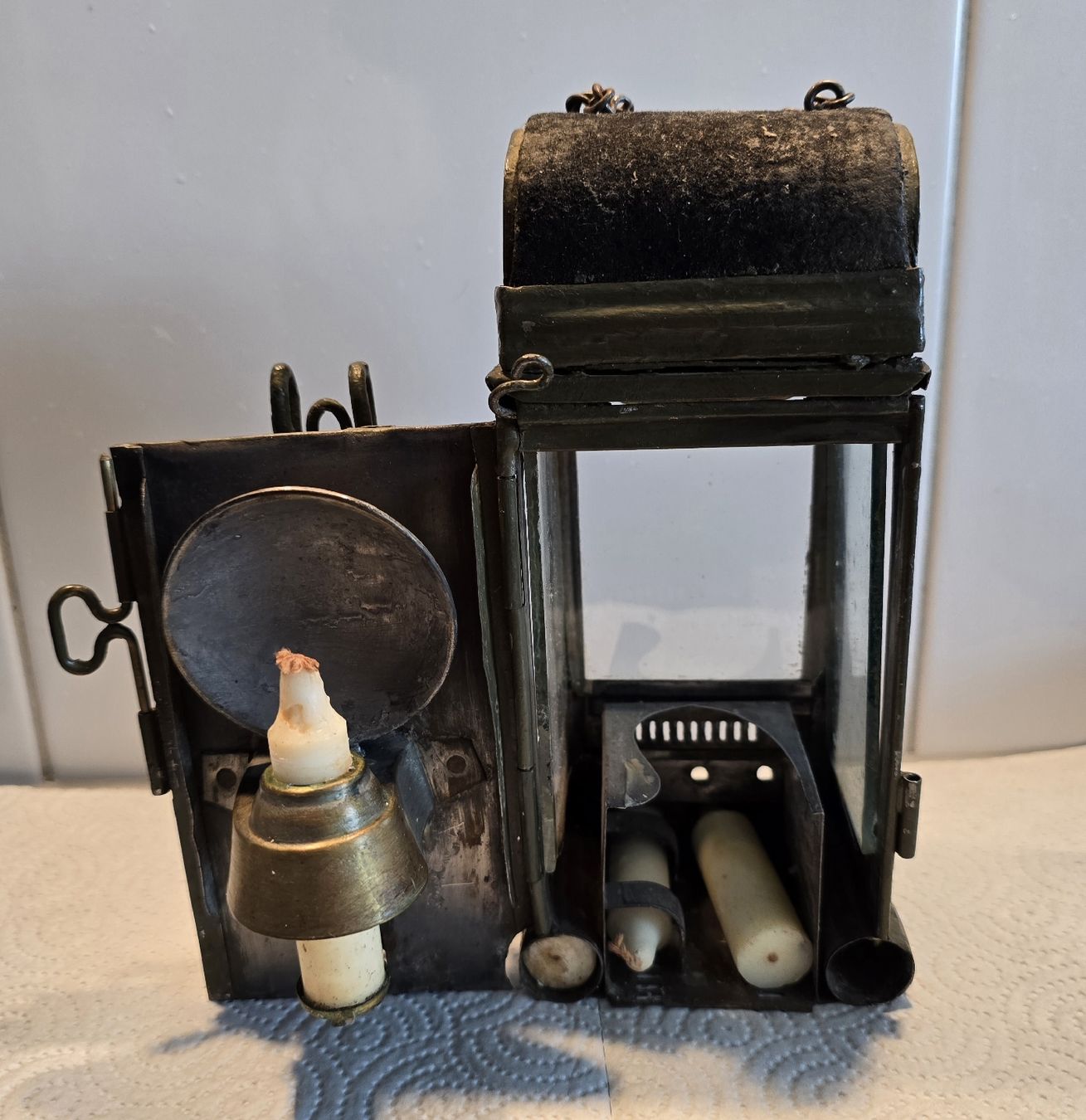 Karren-Laterne Infanterie mit Kerzen (Gebraucht) in Burgistein für CHF ...