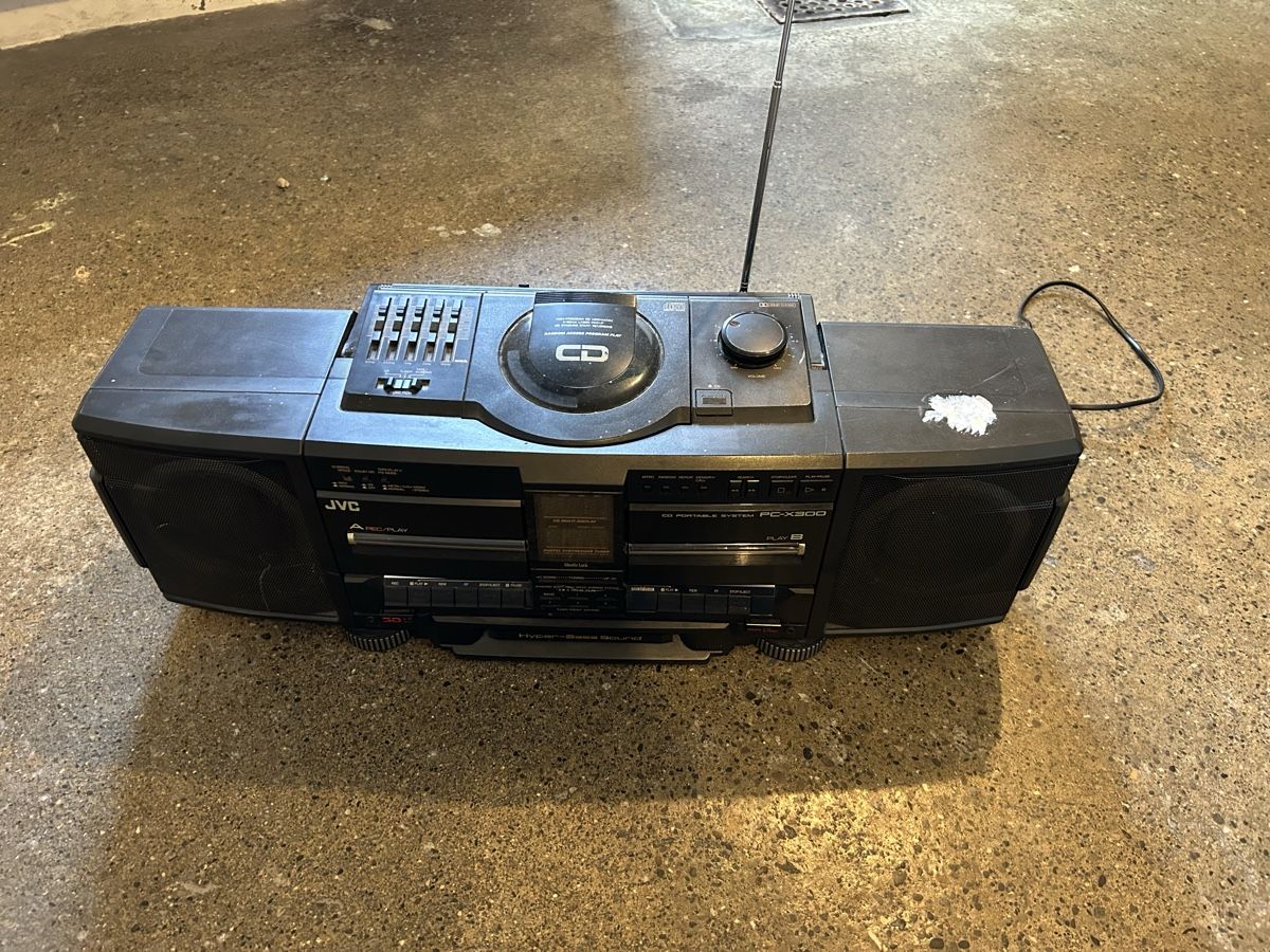 JVC PC-X300 Portable System CD-, Kassetten- & Radio-Player (Gebraucht ...