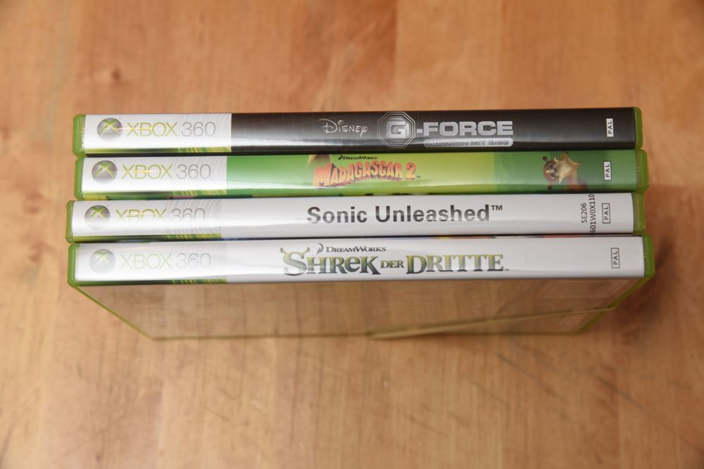 G-Force + Madagascar2 + Sonic Unleashed + Shrek (CIB) | Kaufen auf Ricardo