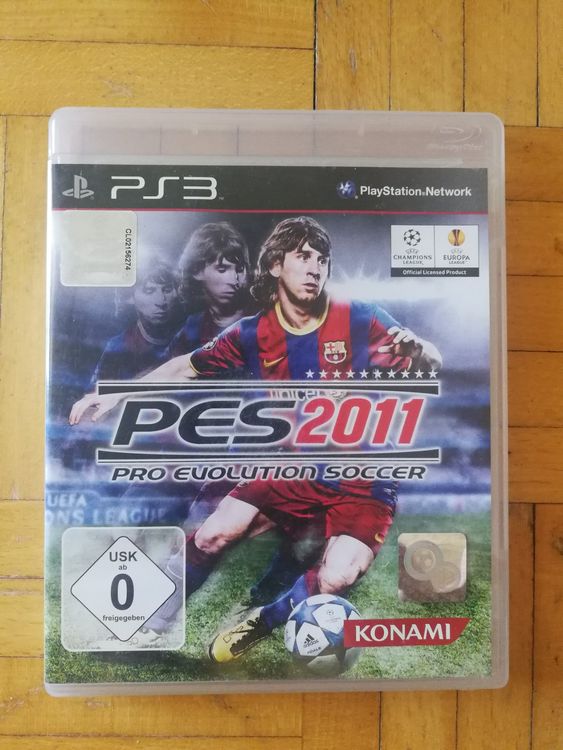 Pro Evolution Soccer 2011 PES Fussball Playstation 3 PS3 (Gebraucht) in ...