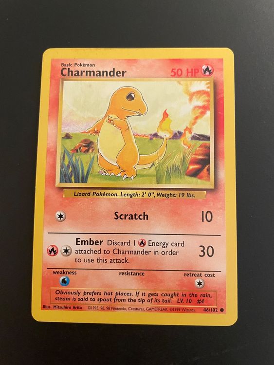 Charmander Base Set 46/102 | Kaufen auf Ricardo