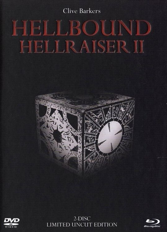 Hellbound: Hellraiser 2 (1988) Uncut, Mediabook, BD & DVD (Neu und originalverpackt) in Thun für ...