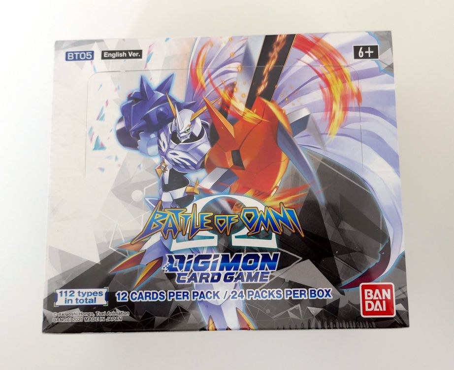 Digimon Battle of Omni BT05 booster box display sealed EN | Kaufen auf ...