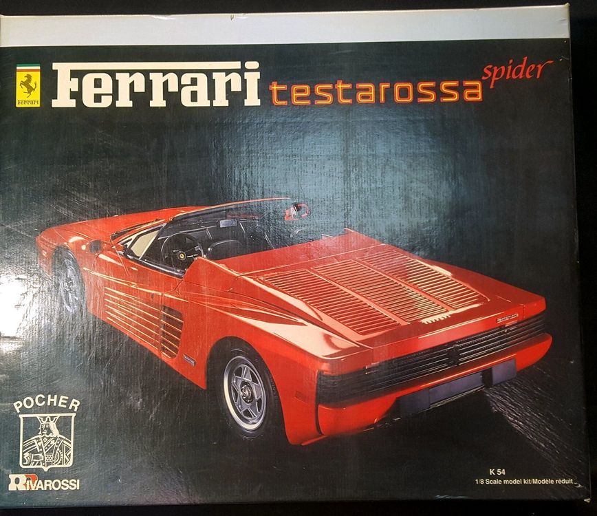 1/8 Ferrari Testarossa Spider Pocher K54 (Neu (gemäss Beschreibung)) in ...