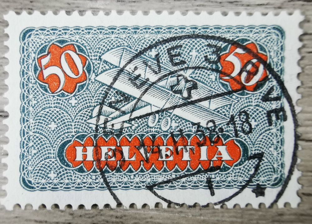 TR44 Timbre Suisse Oblitere 1938 (Gebraucht) in Cousset für CHF 5.25 ...