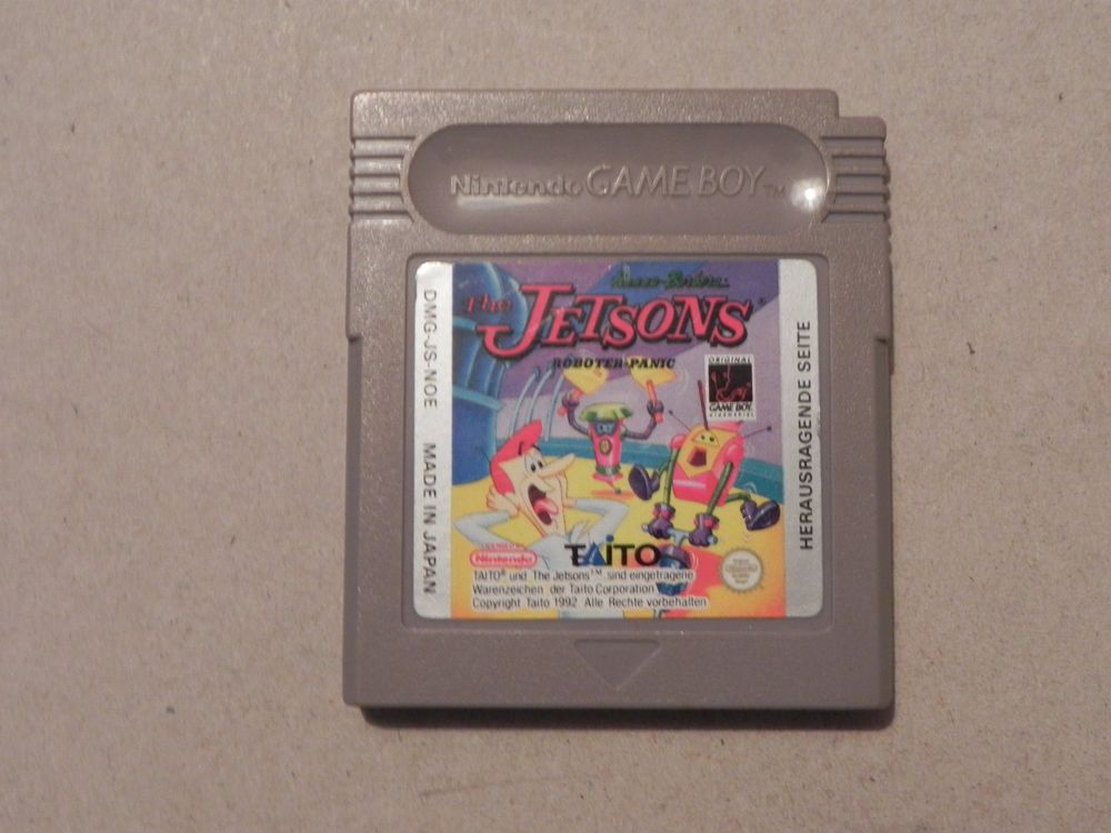 Nintendo Gameboy Game Boy Spiel Jetsons mit Orginal Box (Gebraucht) in ...