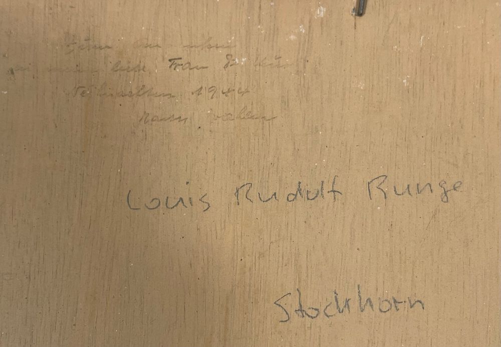 Louis Rudolff RUNGE(1882-1955) Gemälde (Gebraucht) in Root für CHF 65 ...