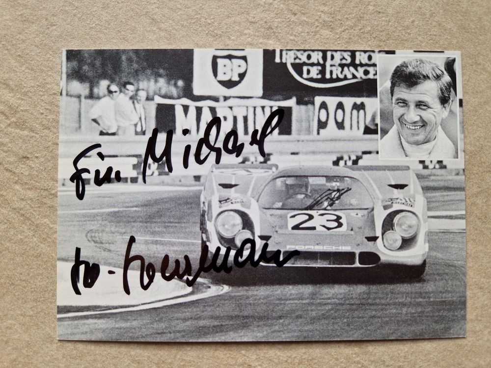 Hans Herrmann - Originalautogramm auf Karte (Gebraucht) in ...