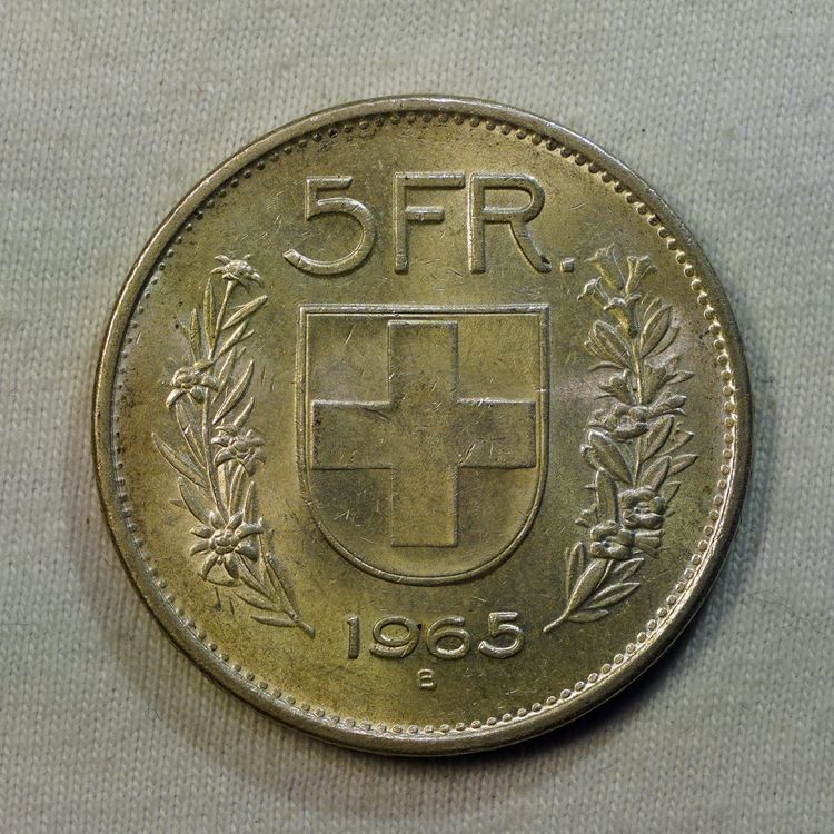 5 Franken 1965 | Kaufen auf Ricardo