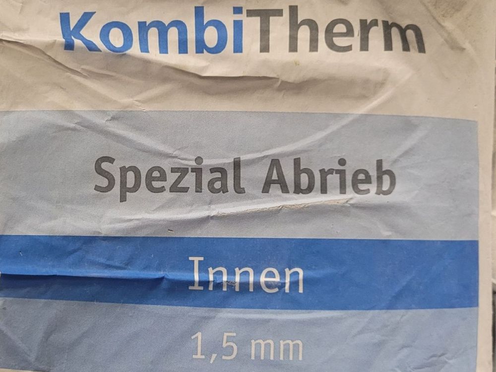 Abrieb 1.5 mm Innen KombiTherm Spezial 25kg Sack (Neu und ...