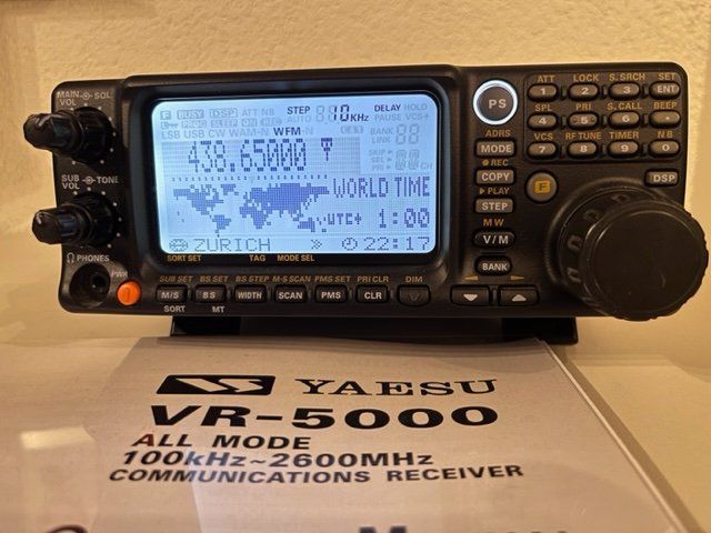 YAESU VR-5000 Communication Receiver (Gebraucht) in Adliswil für CHF ...