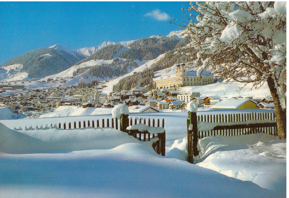 1981 DISENTIS IM WINTER - GR - DORFANSICHT | Acheter sur Ricardo