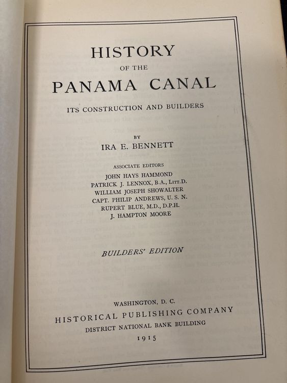 History of the Panama Canal, 1915 | Kaufen auf Ricardo