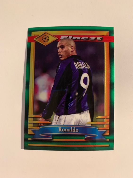 Topps Finest Flashback Ronaldo | Kaufen auf Ricardo