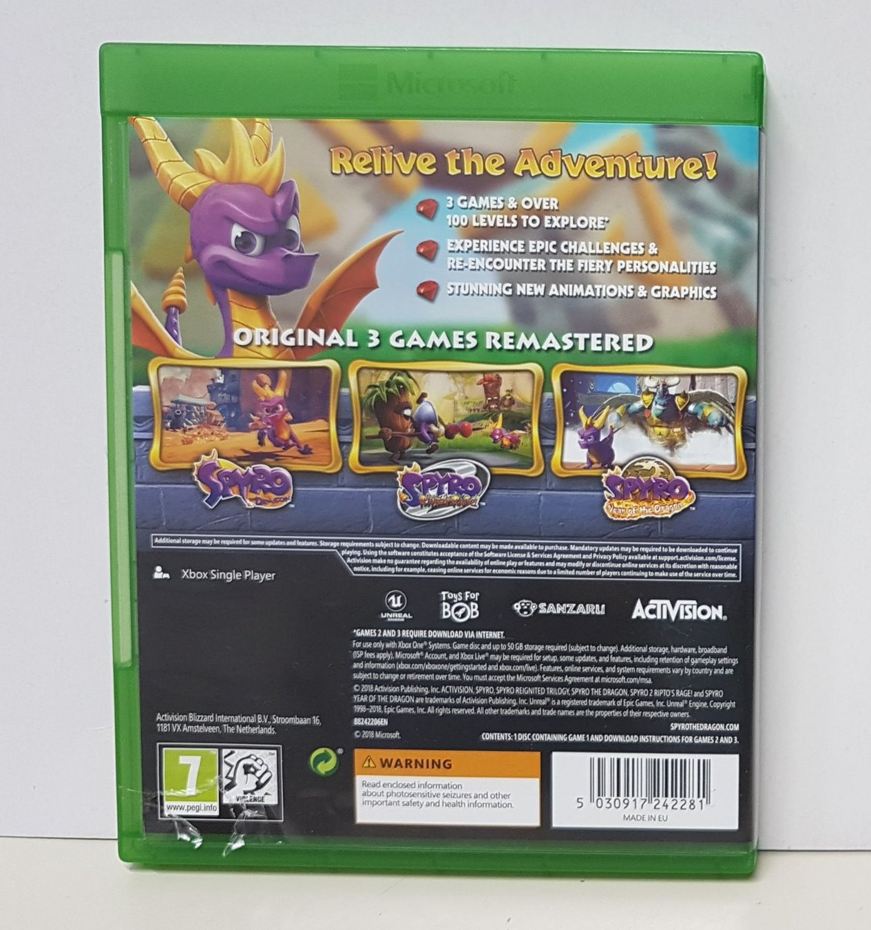 Spyro Reignited Trilogy 3 Games Xb One (Gebraucht) in Schüpfheim für ...