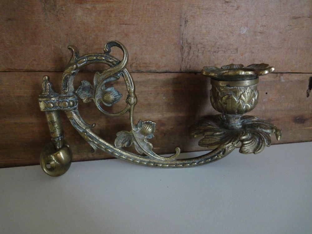 Wand-Kerzenhalter aus Messing | Kaufen auf Ricardo