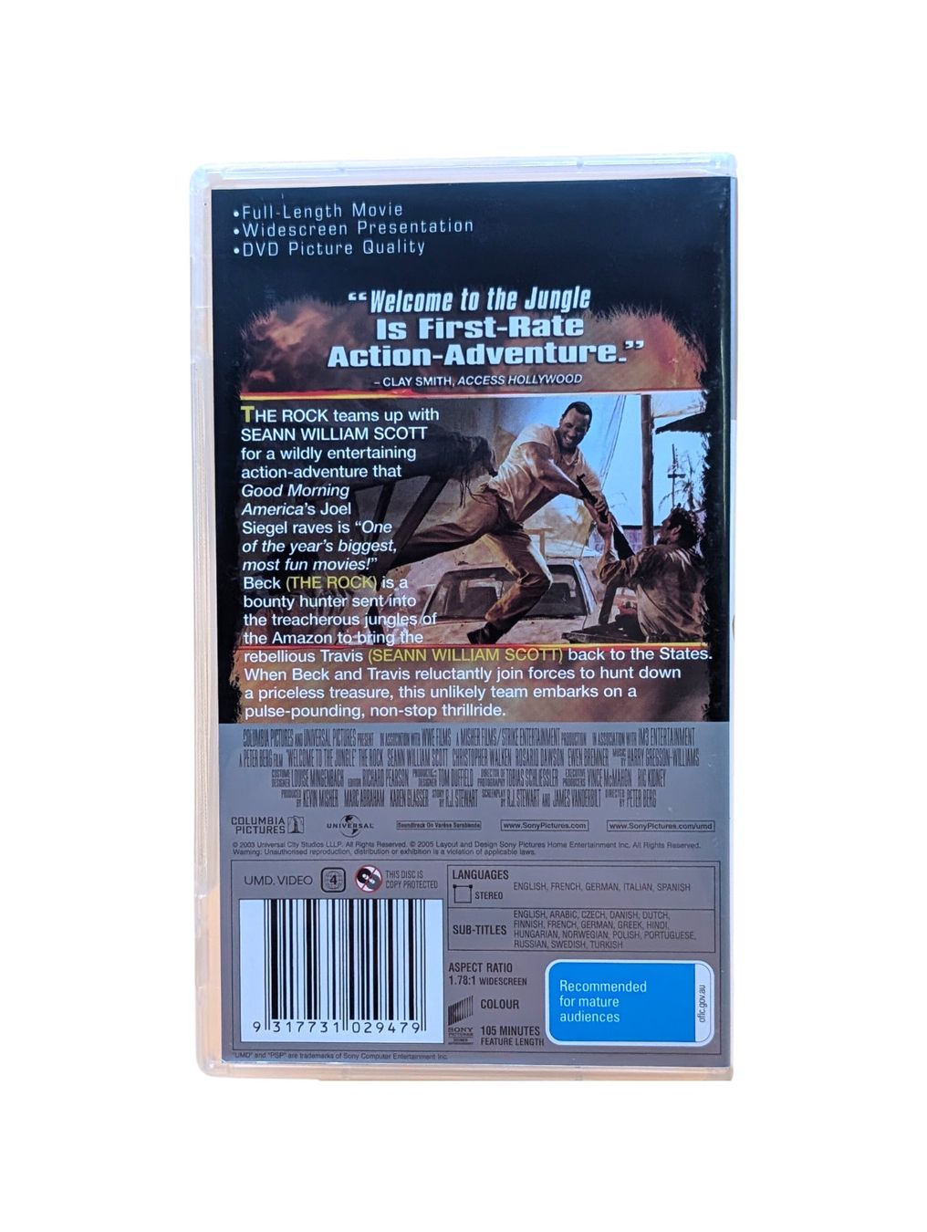 UMD-Video Welcome to the Jungle (PSP) (Gebraucht) in Domat/Ems für CHF ...