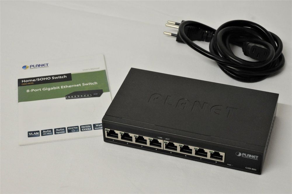 PLANET 8-Port Gigabit Ethernet Switch (Gebraucht) in Neftenbach für CHF ...