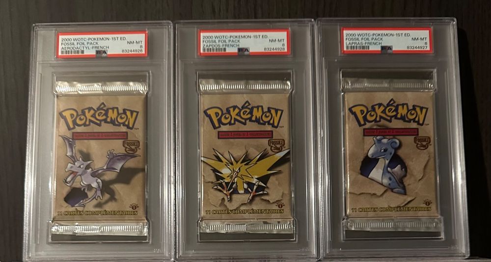 Pokémon Wizard FR Fossile édition 1 (Neu und originalverpackt) in Grand ...