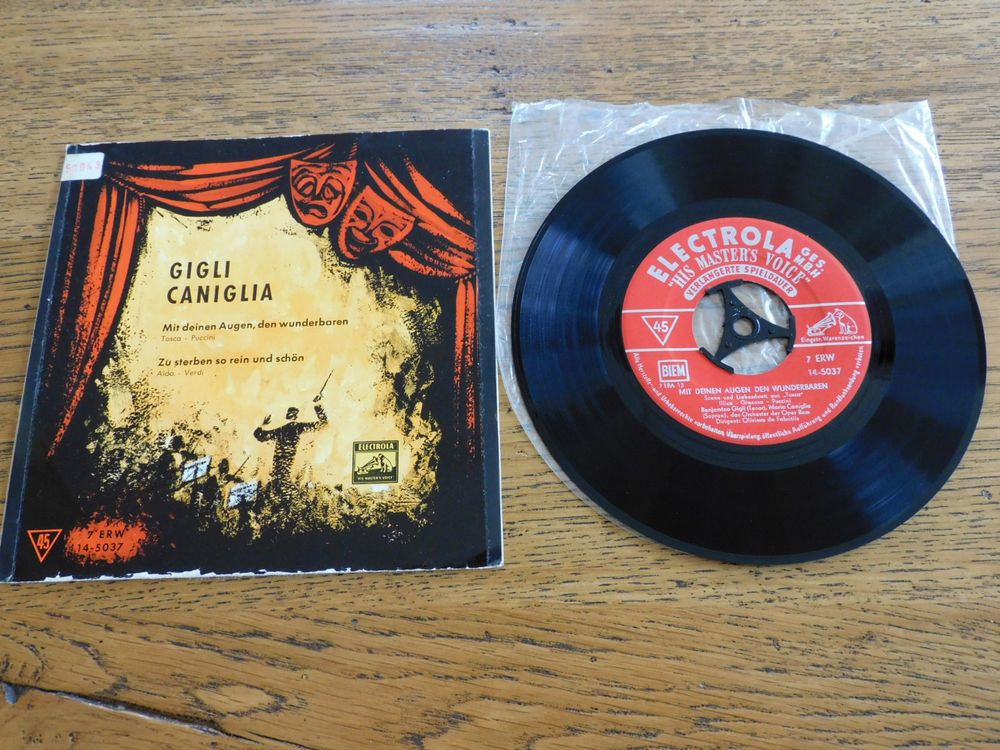 Gigli - Caniglia, Mit Deinen Augen, Den Wunderbaren (Tosca); (Gebraucht) in Emmenbrücke für CHF ...