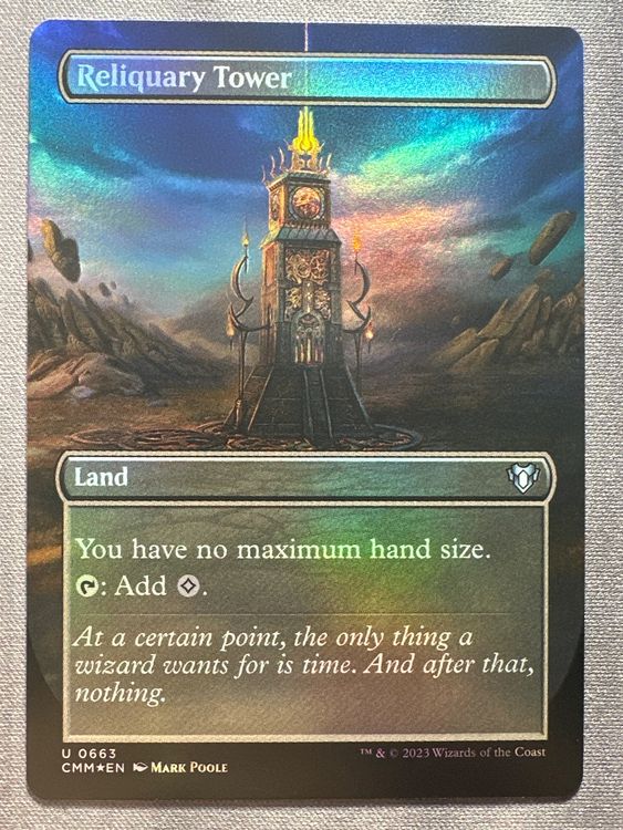 Reliquary Tower FOIL Variant 0663 Commander Masters | Kaufen auf Ricardo