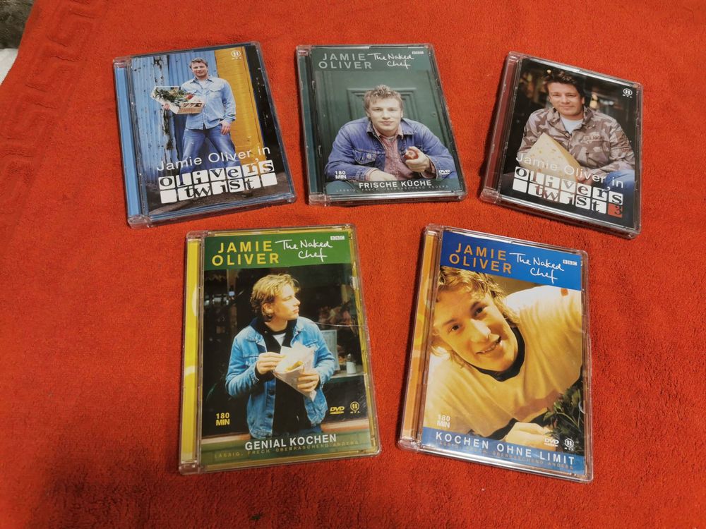5 Jamie Oliver Koch DVD s | Kaufen auf Ricardo