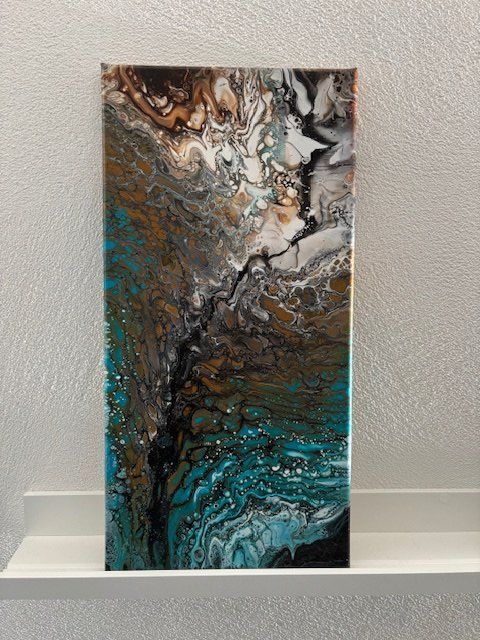Acrylic Pouring Bild ( Yellowstone N`Park ) (Neu und originalverpackt) in Landquart für CHF 60 ...