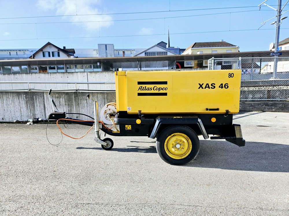 Baumkompressor Atlas Copco XAS 46 Dd inkl. Spitzhammer | Kaufen auf Ricardo