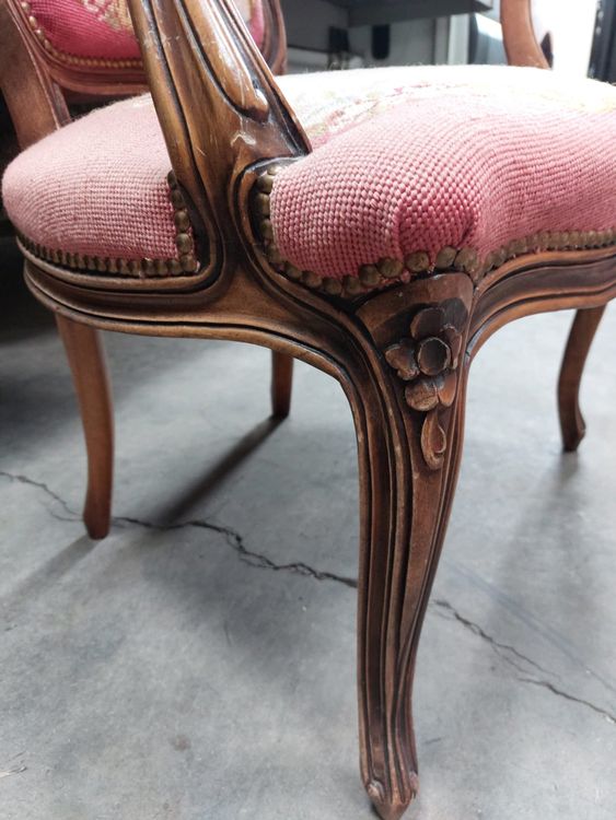 schicker alter Sessel im Barockstil, Royal oder klassisch (Gebraucht ...