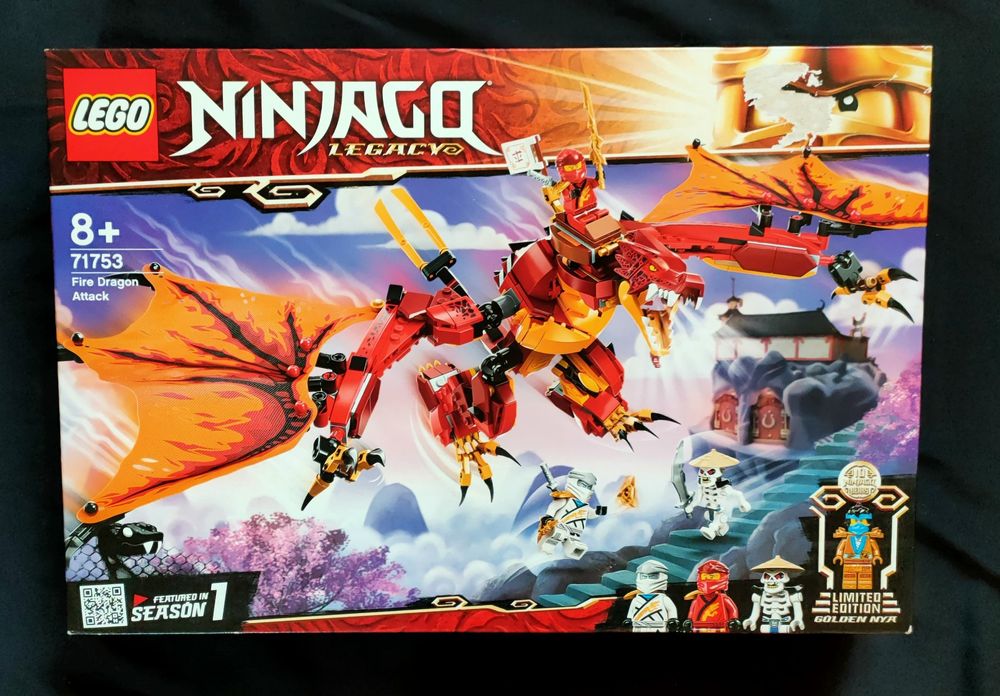 Lego Ninjago 71753 Fire Dragon Attack Kais Feuerdrache OVP (Neu und ...