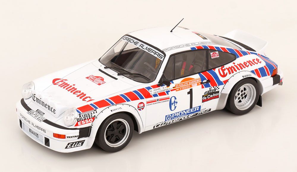 PORSCHE 911 SC GR4 #1 SAN REMO 1981 RÖHRL 1:18 WERK83 (Neu und ...