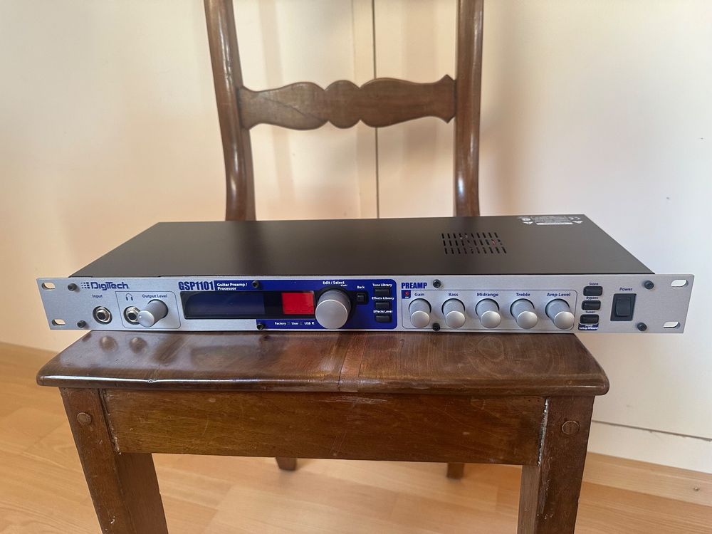 Digitech GSP1101 Guitar Preamp/Processor & Digitech Control2 (Gebraucht ...