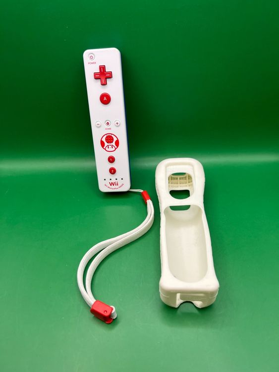 Wii MotionPlus Inside Controller Toad Edition + Hülle (Gebraucht) in ...
