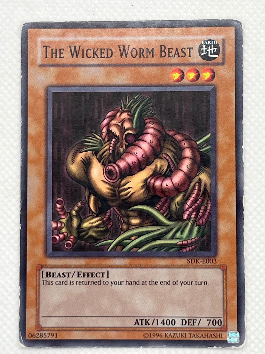 Yu-Gi-Oh! - The Wicked Worm Beast - SDK (Gebraucht) in Hinterkappelen ...