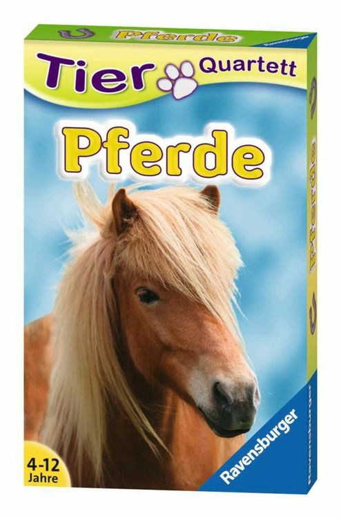 Ravensburger Tier Quartett - Pferde und Ponys (Neu und originalverpackt) in Oensingen für CHF 2. ...