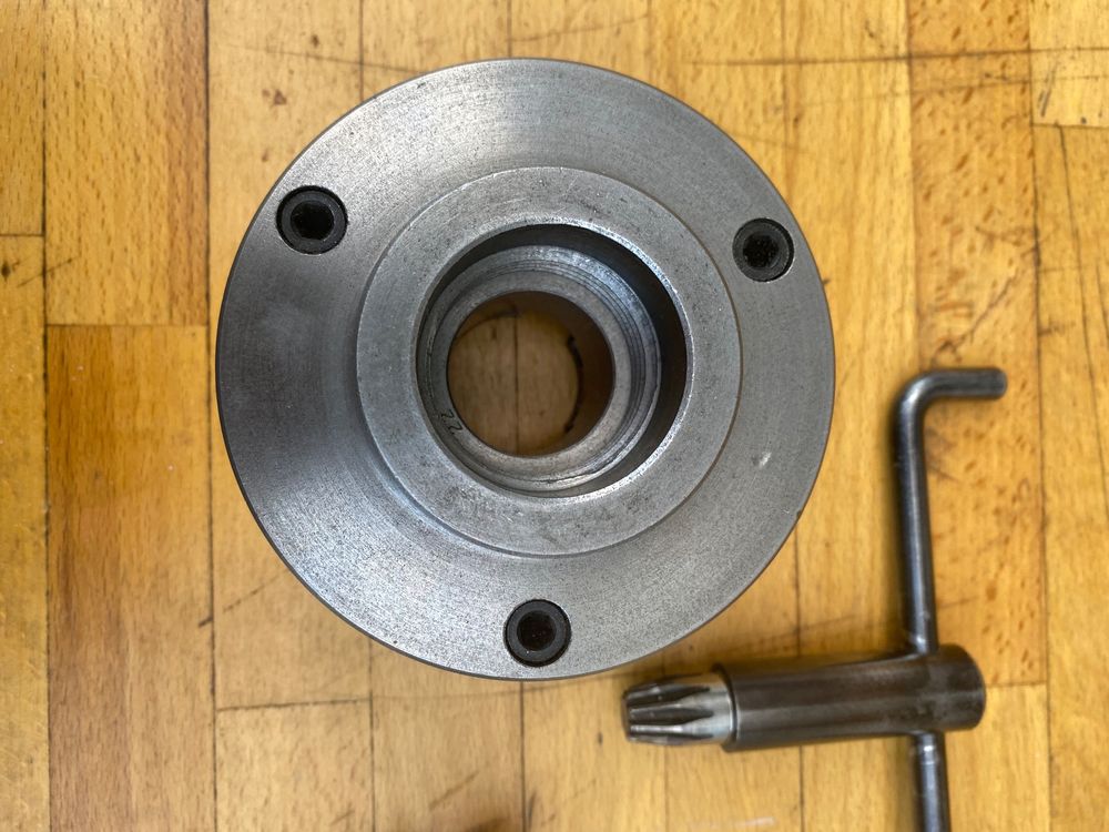 Profi Reishauer Dreibackenfutter für Schaublin 102 mit W20 (Gebraucht ...