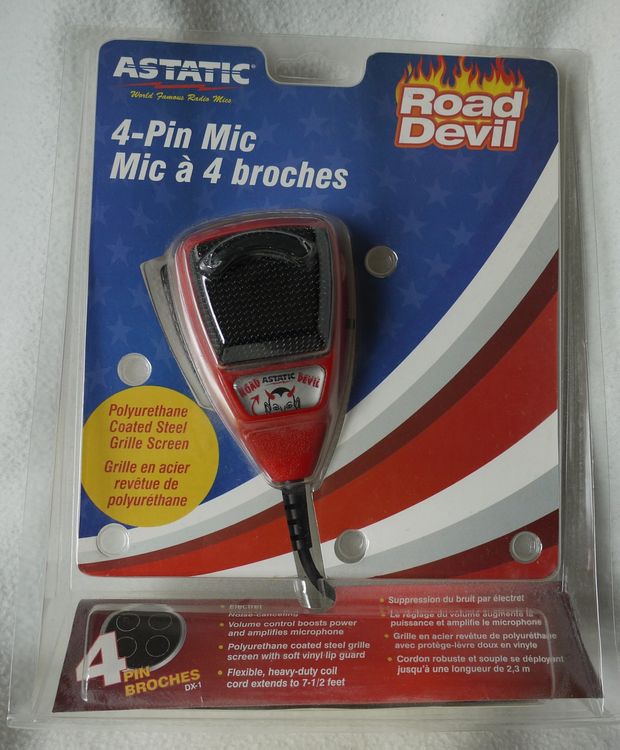 Astatic Road Devil 4-Pin Mic | Kaufen auf Ricardo