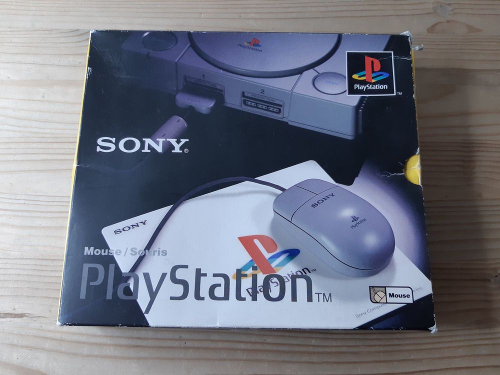 Original SONY Playstation 1 PS1 PS PSX Maus SCPH-1090 + OVP (Gebraucht) in Welschenrohr für CHF ...