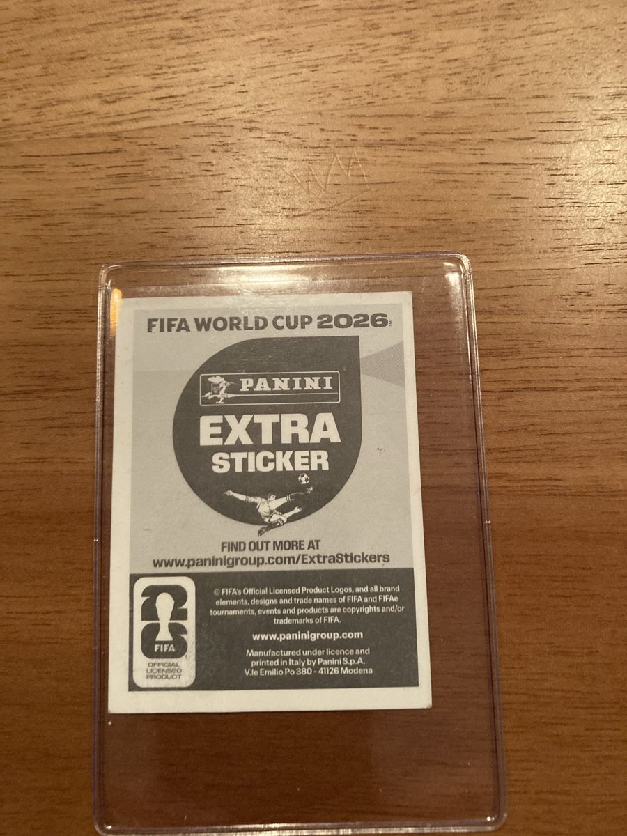Panini WM Sticker 2026 ,Lionel Messi Extra ! Rar ! Gold ! (Neu (gemäss ...