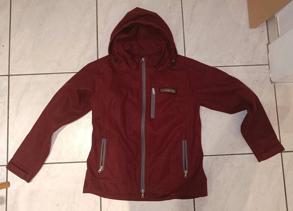 Wollwalk-Jacke HEDLUND, Gr 40 Damen, dünne Übergangsjacke | Kaufen auf ...